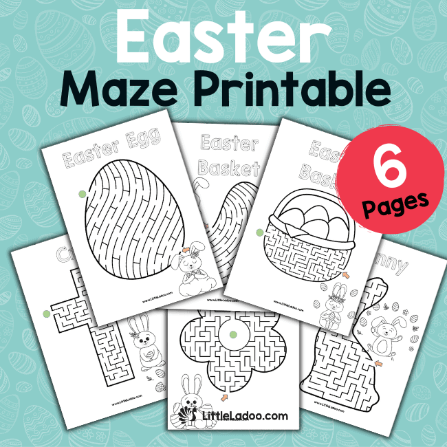 Free Printable Easter Mazes