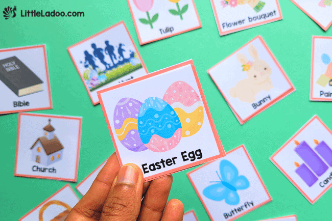 Easter Charades Cards Printable {Free Printable}