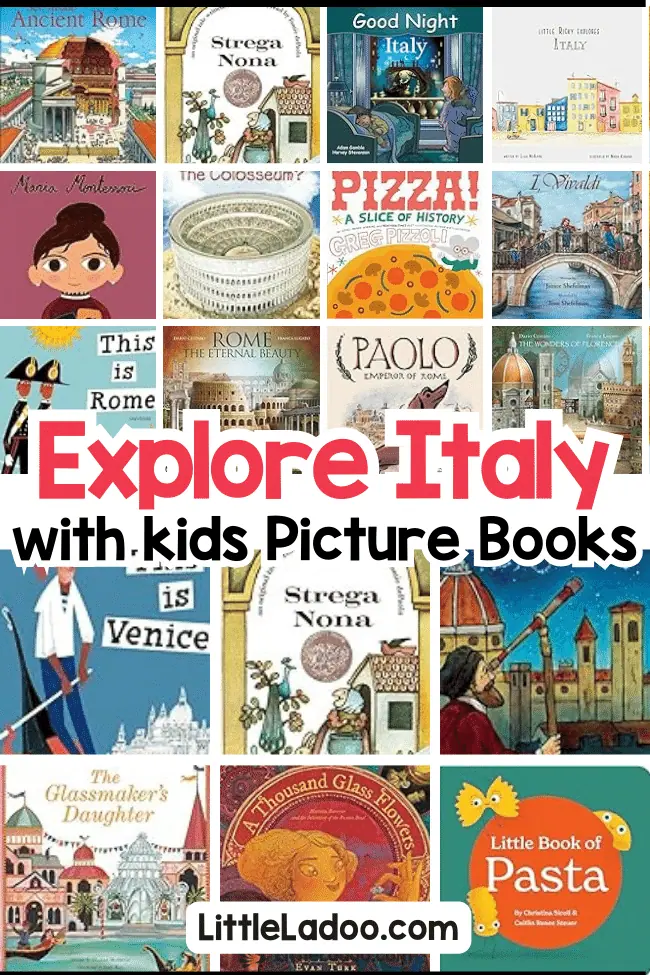 Books About Italy for Kids - 30+ Engaging Picture Books