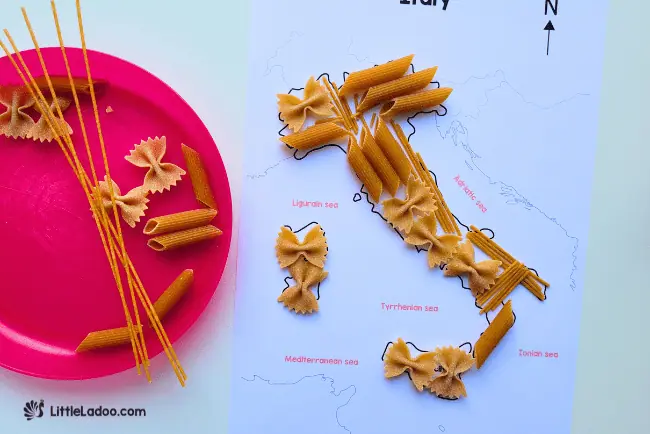 Italy Activities for kids - Crafts and Printables