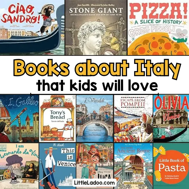 Books About Italy for Kids - 30+ Engaging Picture Books
