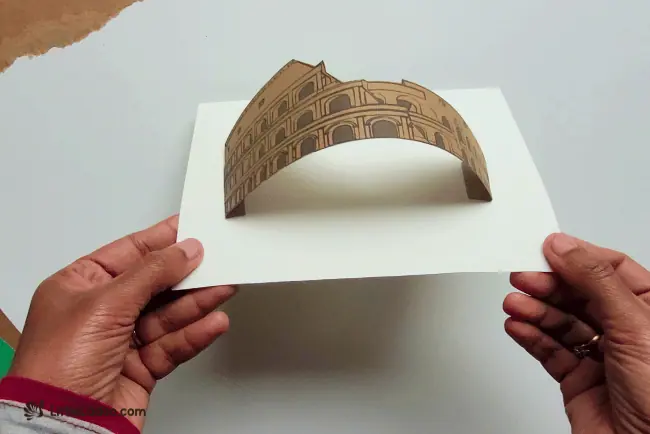Colosseum Craft - Build a Pop-Up Monument with a Printable!