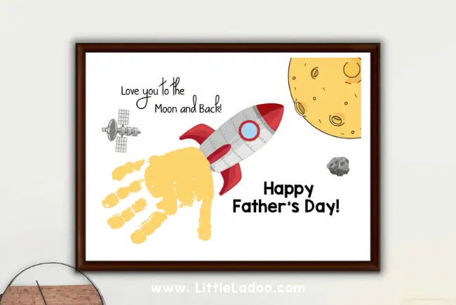 Father's Day Handprint Art Templates - 8 Designs