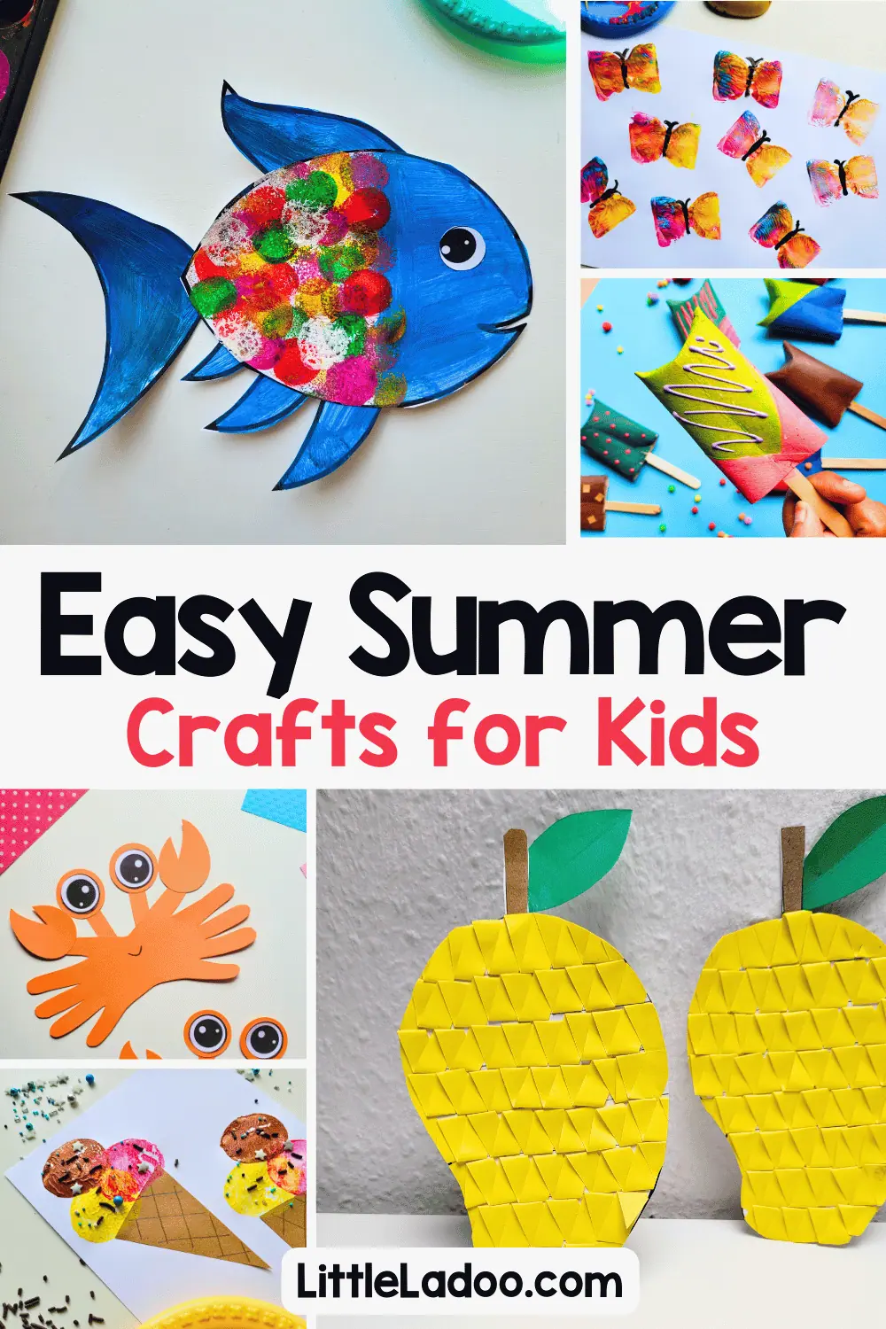22 Easy Summer Crafts for kids