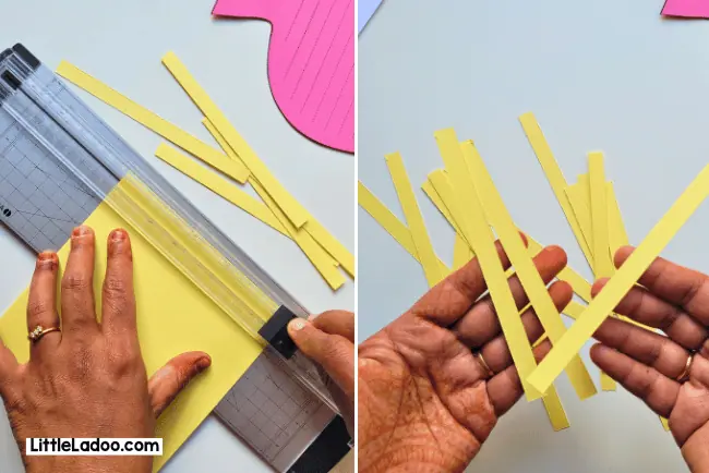 Paper Weaving Fish Craft {Free Template}