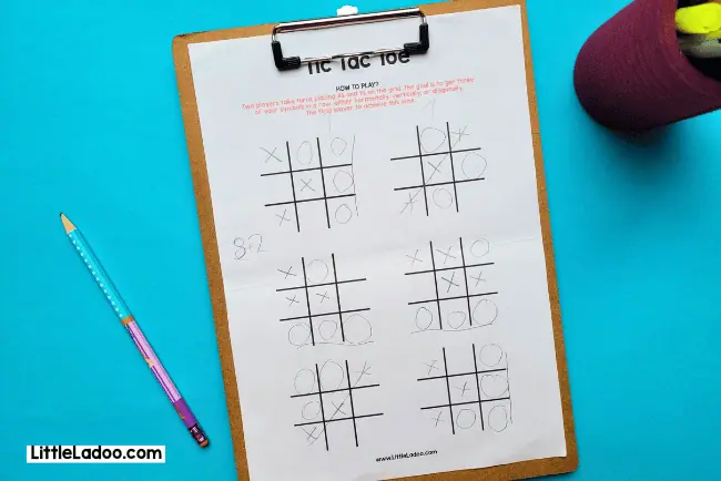 Pen and Paper Games for Kids