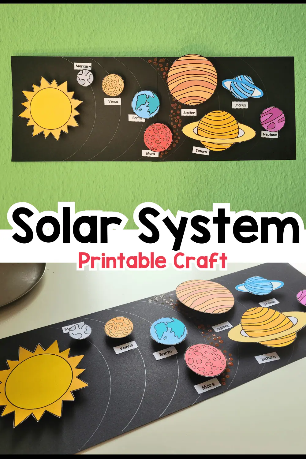 Planets Craft Printables