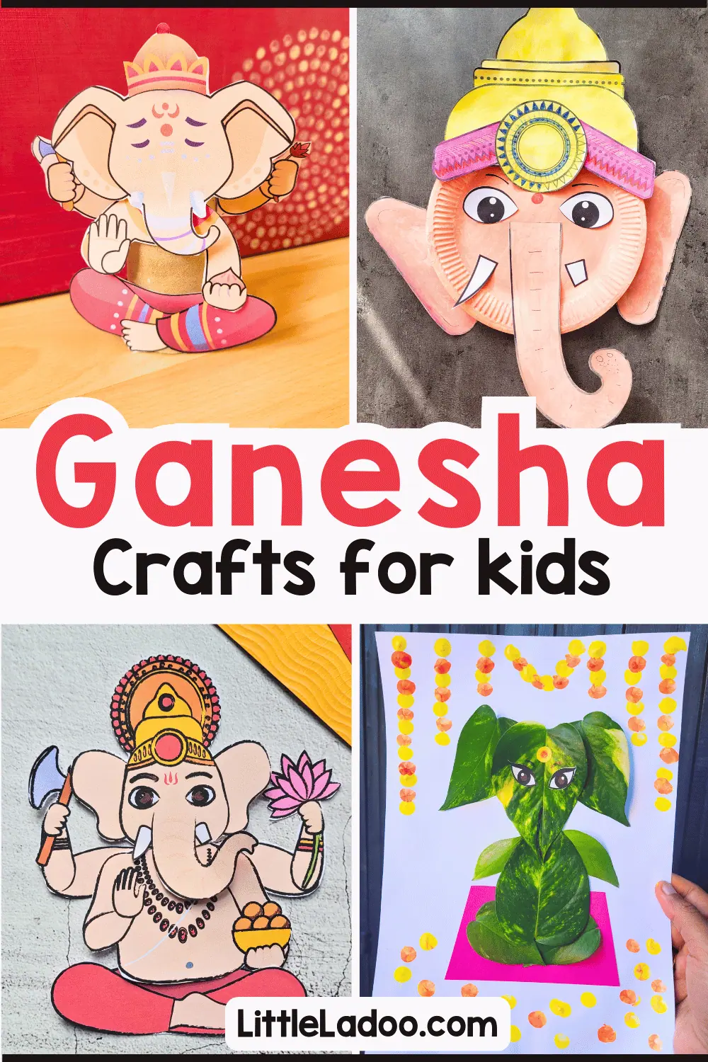 Ganesha Crafts for Kids - Ganesh Chaturthi Ideas