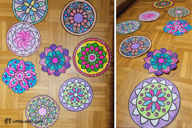 Rangoli Activities for kids