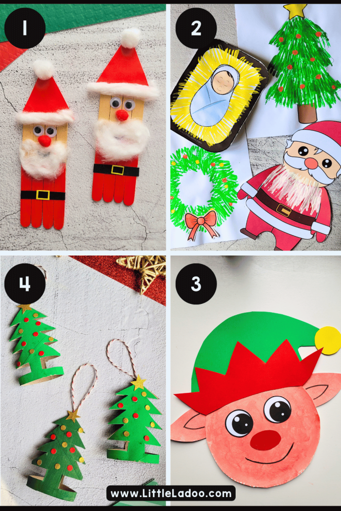 Countdown to Christmas Colouring Advent Calendar - Little Ladoo