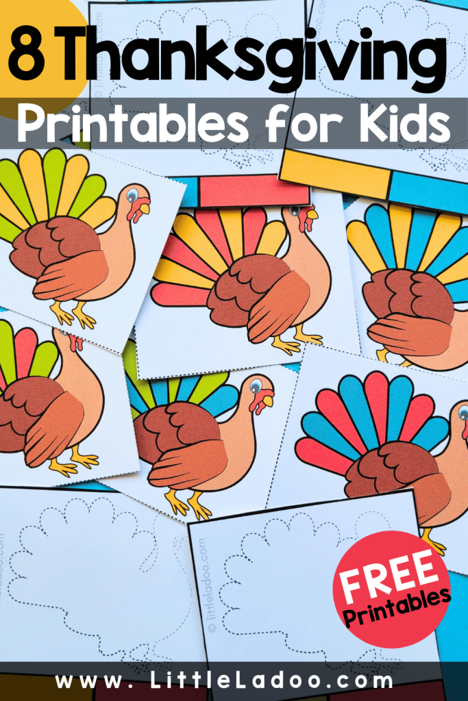 Free Thanksgiving Printables for Kids