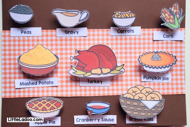 Thanksgiving Dinner Craft