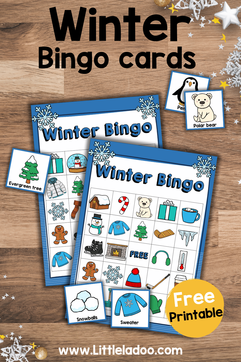 Winter Bingo {Free Printable}