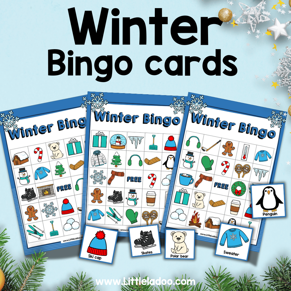 Winter Bingo {Free Printable}
