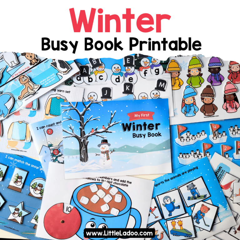 Busy Books - Learning Binders for Toddlers/Preschoolers