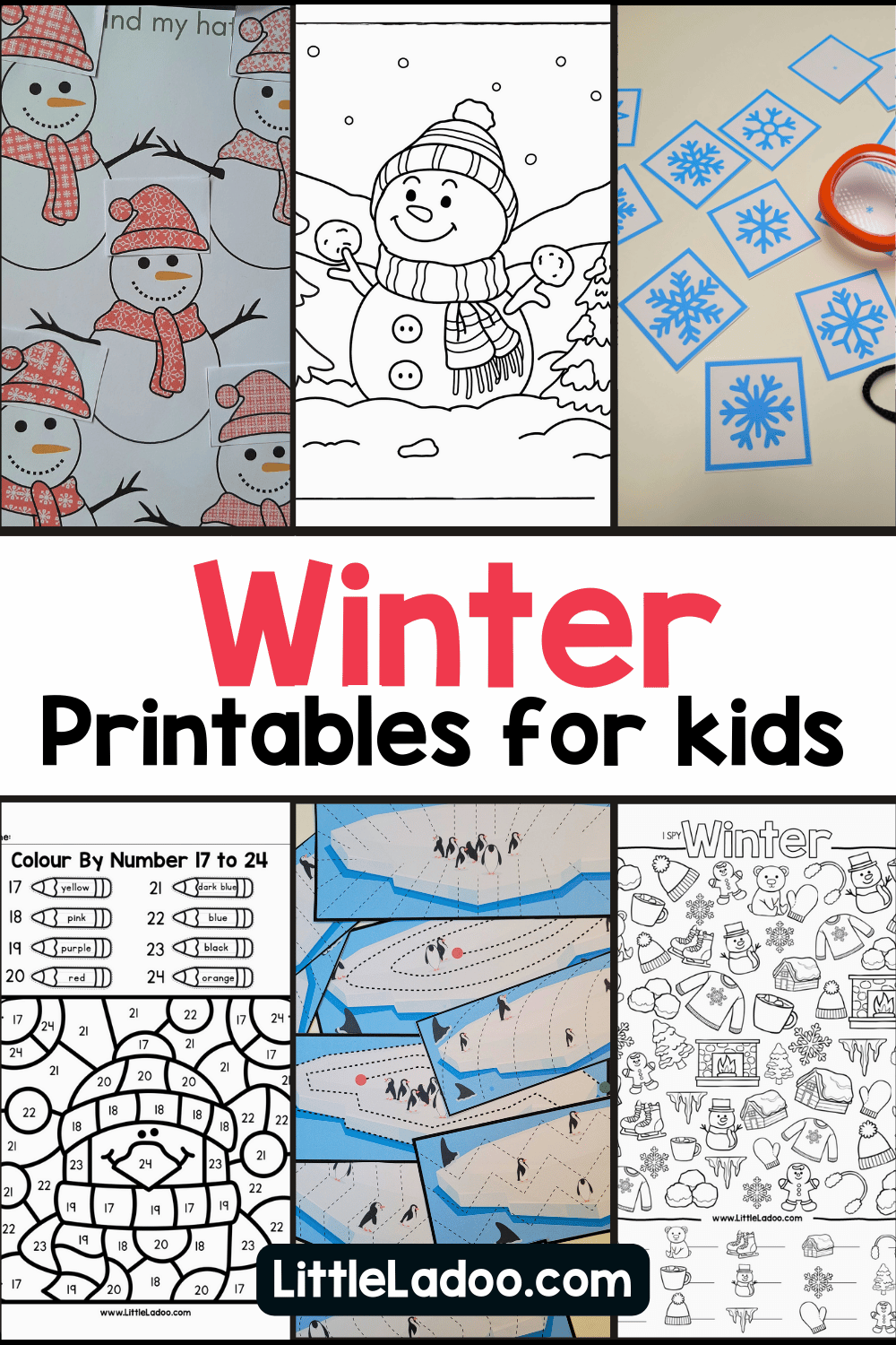 Free Winter Printables for Kids