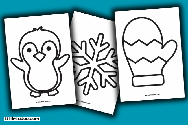 7 Free Printable Winter Templates
