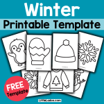 7 Free Printable Winter Templates