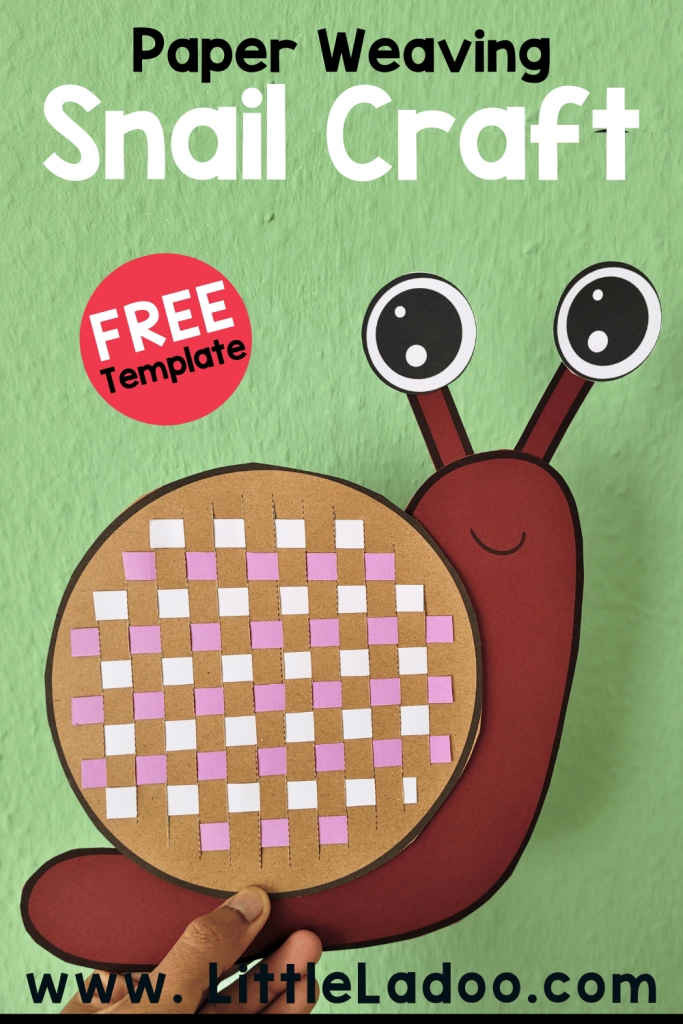 Paper Weaving Snail Craft