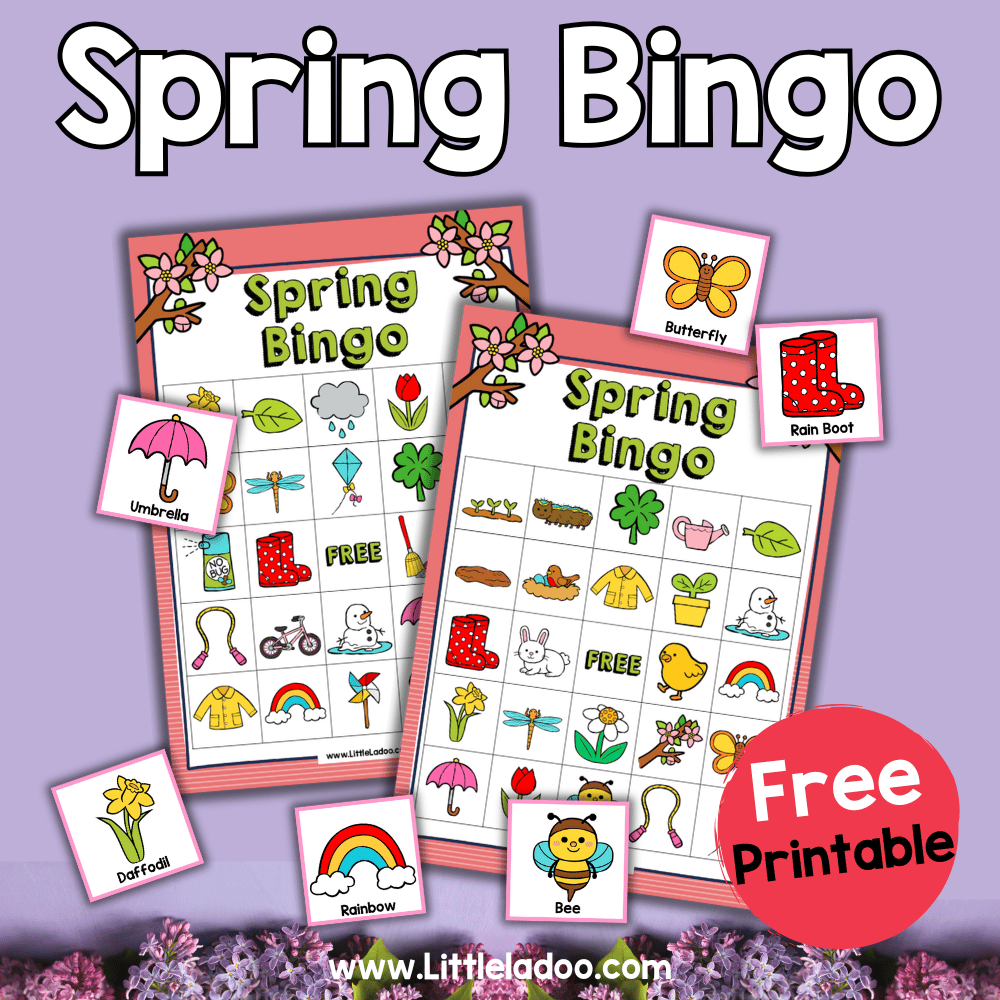 Spring Bingo {Free Printable}
