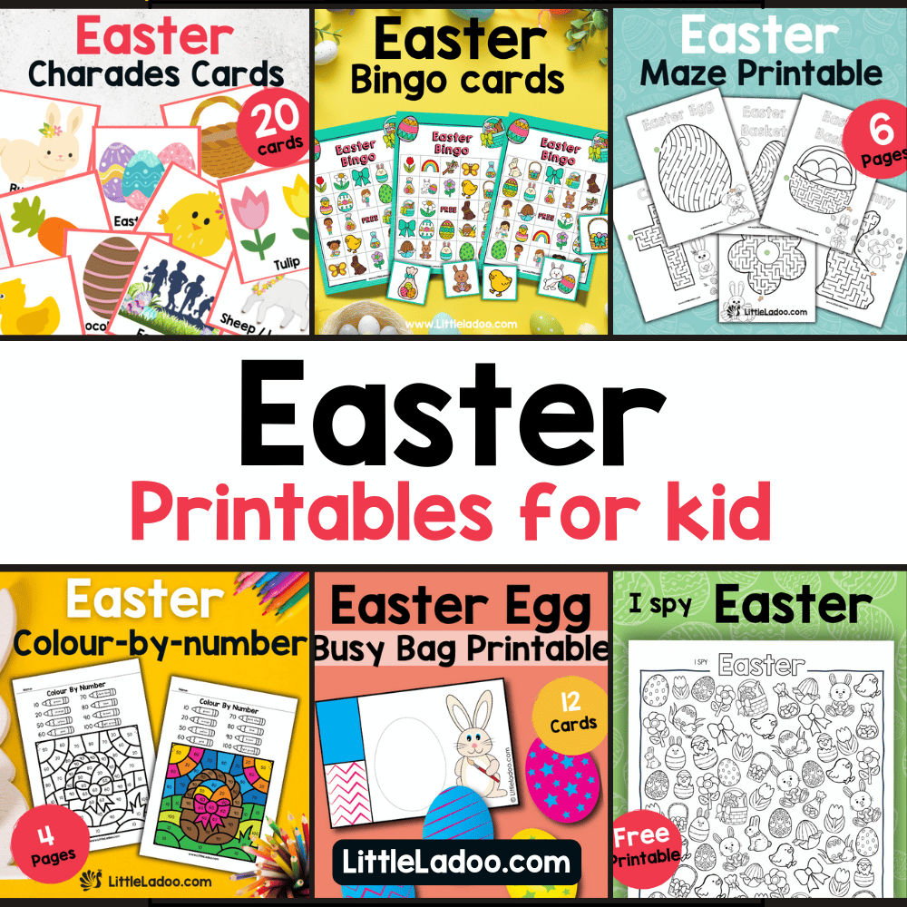 10+ Free Easter Printables for Kids