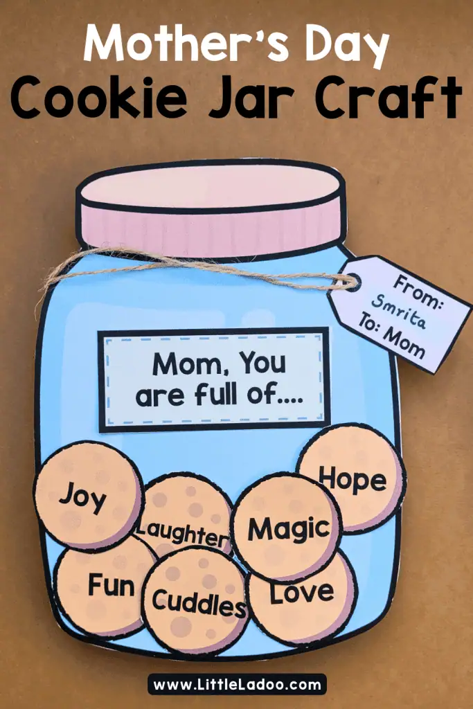 Mother's Day Cookie Jar Craft