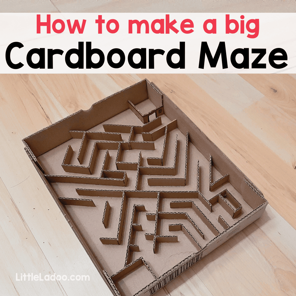 How to Make an Engaging Cardboard Maze for Kids and Adults
