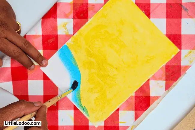 Egyptian Pyramid Craft {With a Printable}