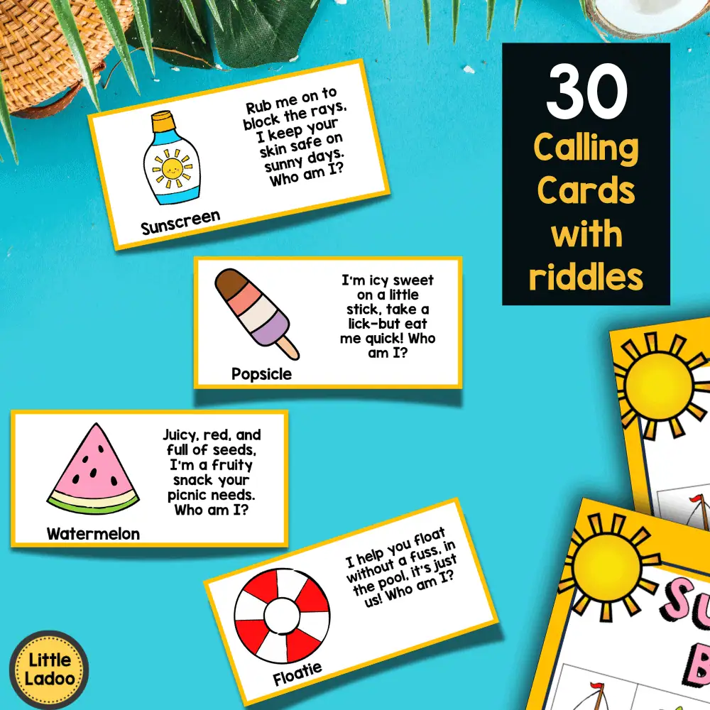 Summer Bingo {Free Printable}