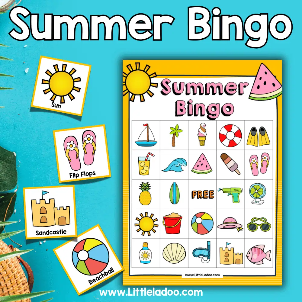 Summer Bingo {Free Printable}