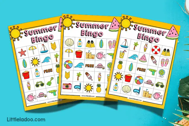 Summer Bingo {Free Printable}